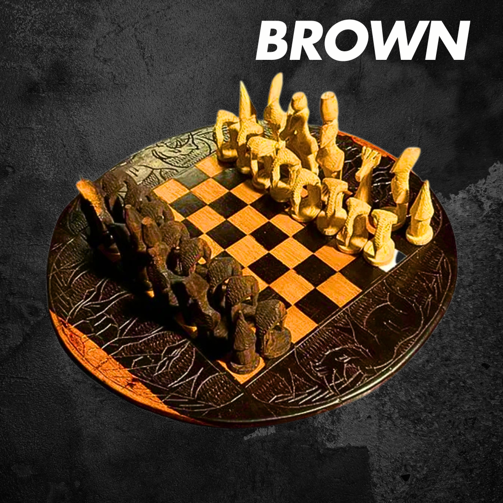 Brown Chess Sets | Classic Wood-Inspired Tones – Sunset Chess