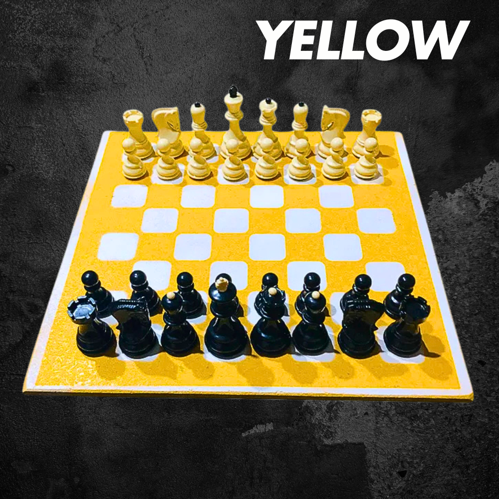 Yellow Chess Sets | Bright & Cheerful Designs – Sunset Chess