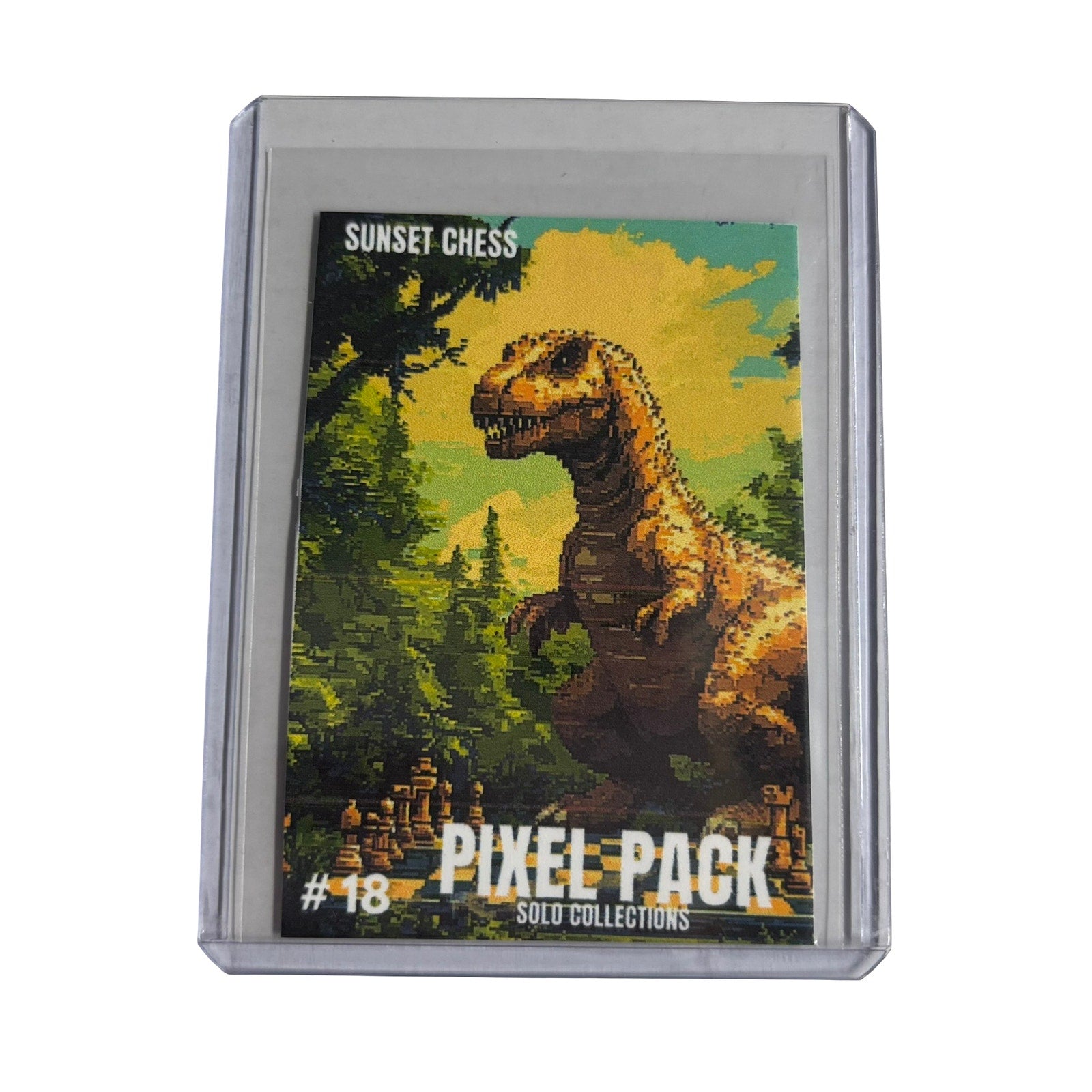Pixel Collection - Trading Card – Sunset Chess