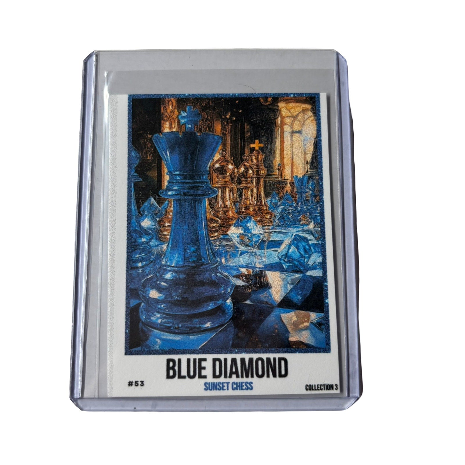 Blue Diamond Collection 3 - Trading Card – Sunset Chess