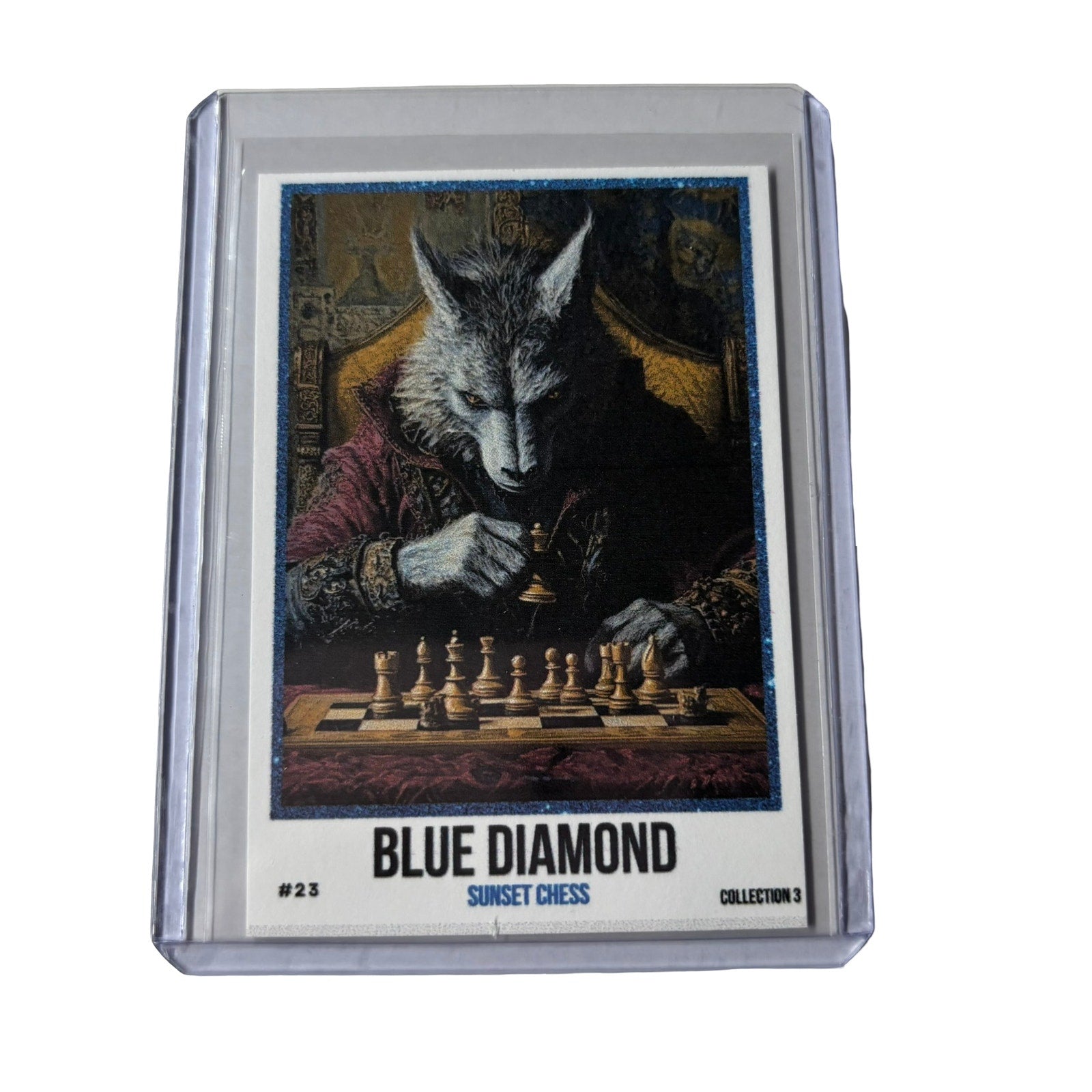Blue Diamond Collection 3 - Trading Card – Sunset Chess