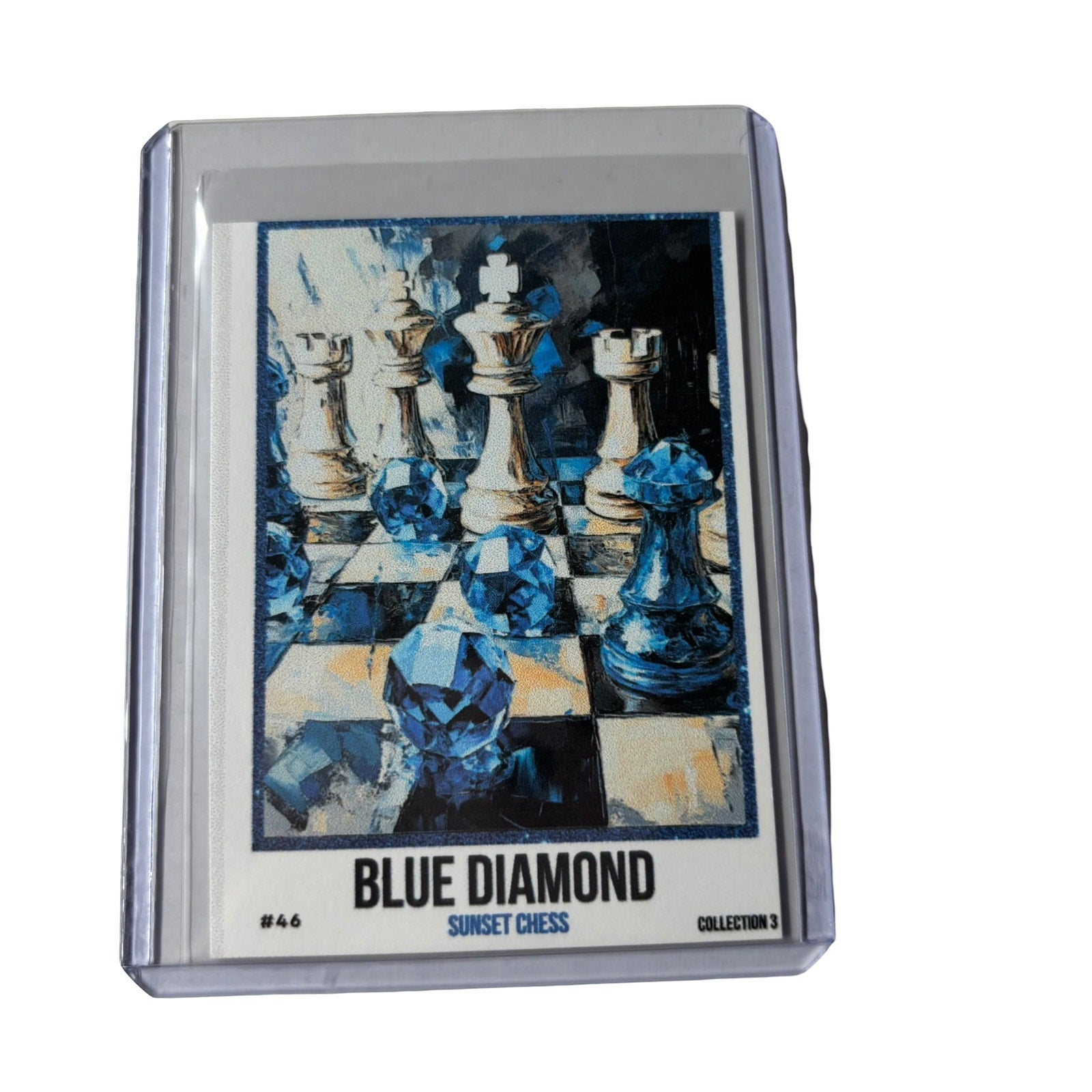 Blue Diamond Collection 3 - Trading Card – Sunset Chess